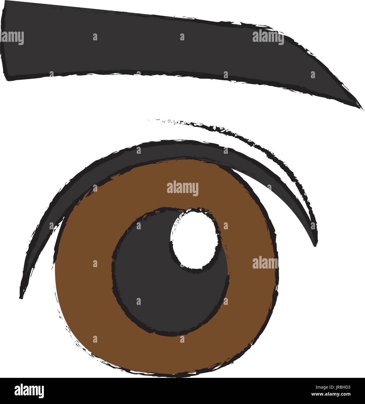 eye and eyebrow icon Stock Vector Image & Art - Alamy