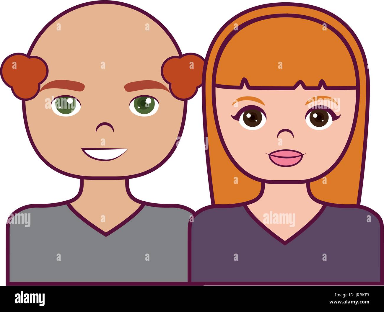 cartoon couple icon Stock Vector Image & Art - Alamy