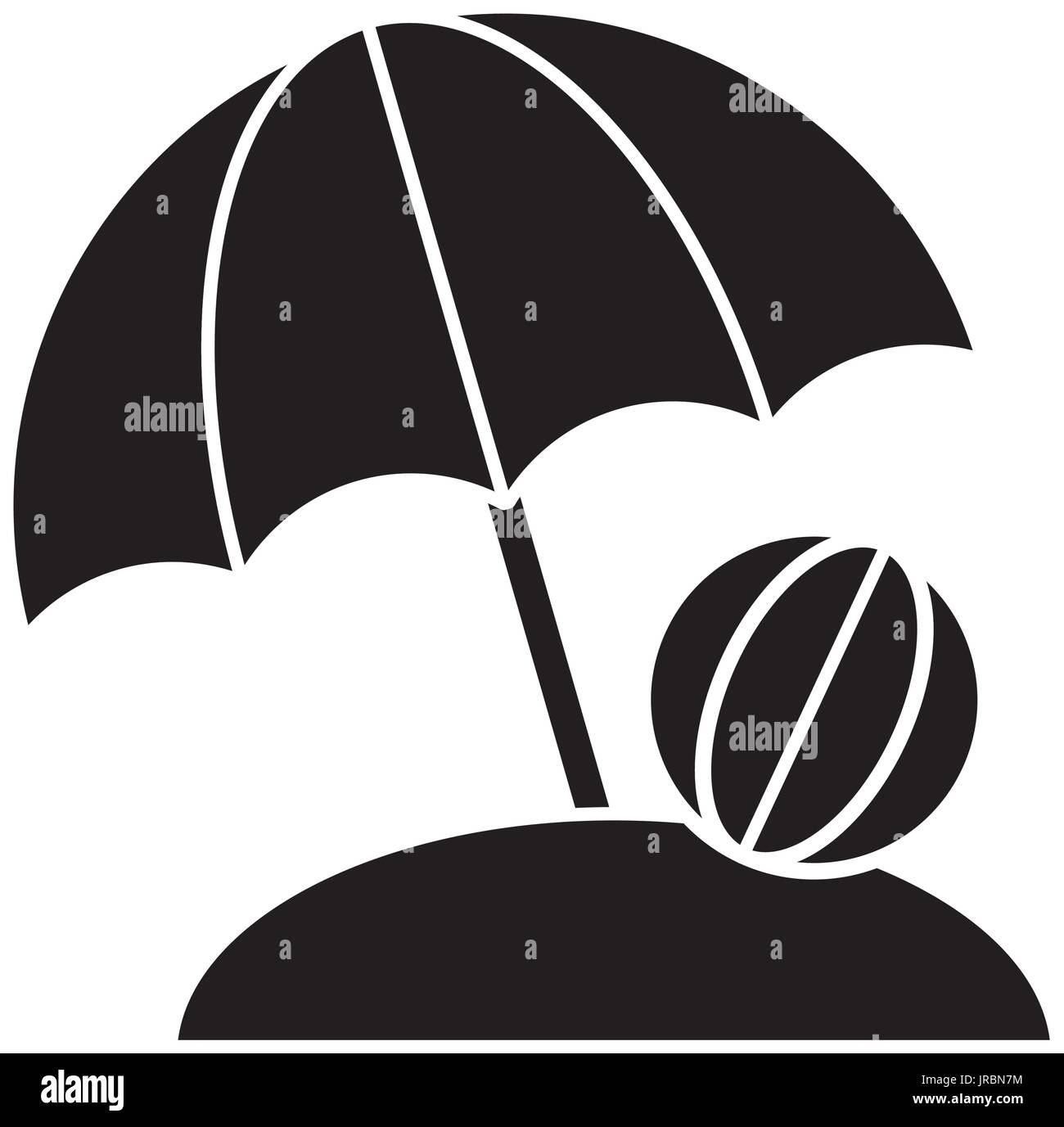 beach parasol icon Stock Vector Image & Art - Alamy