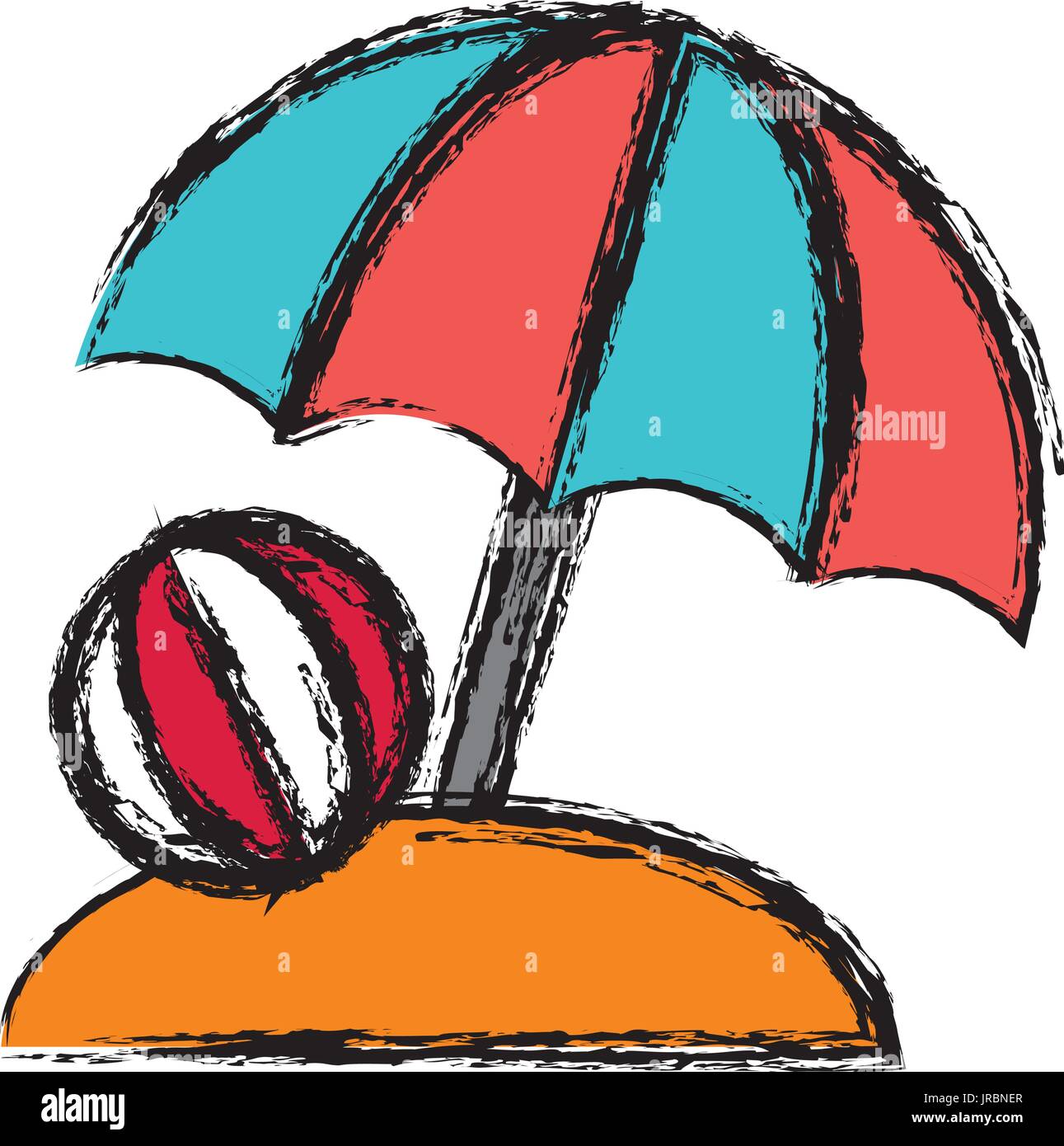 beach parasol icon Stock Vector Image & Art - Alamy