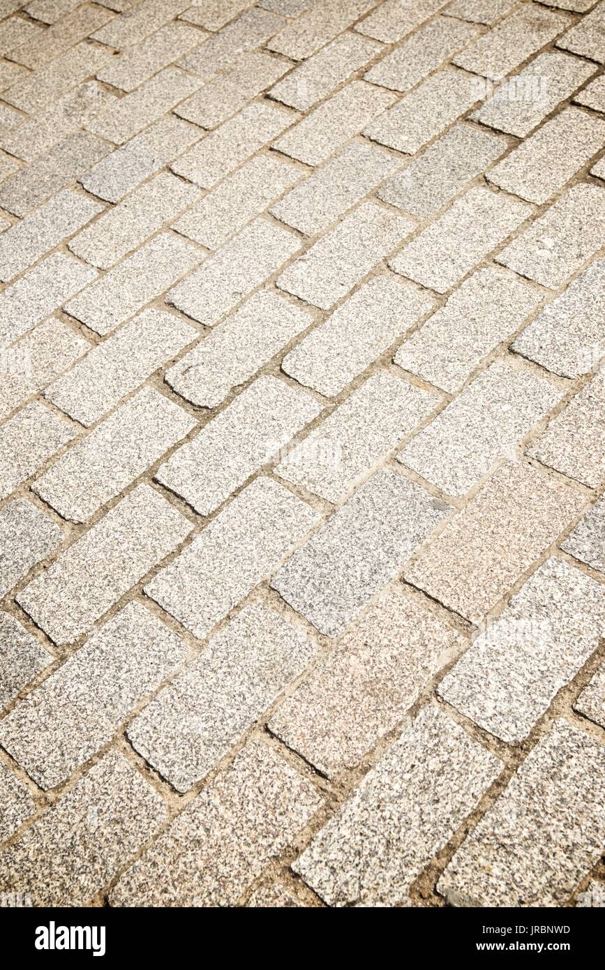 Floor of a street with stone tiles Stock Photo - Alamy