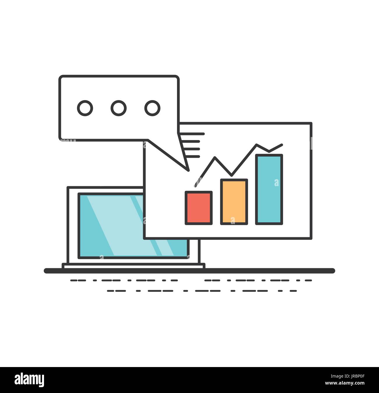 People working laptop documents Cut Out Stock Images & Pictures - Alamy