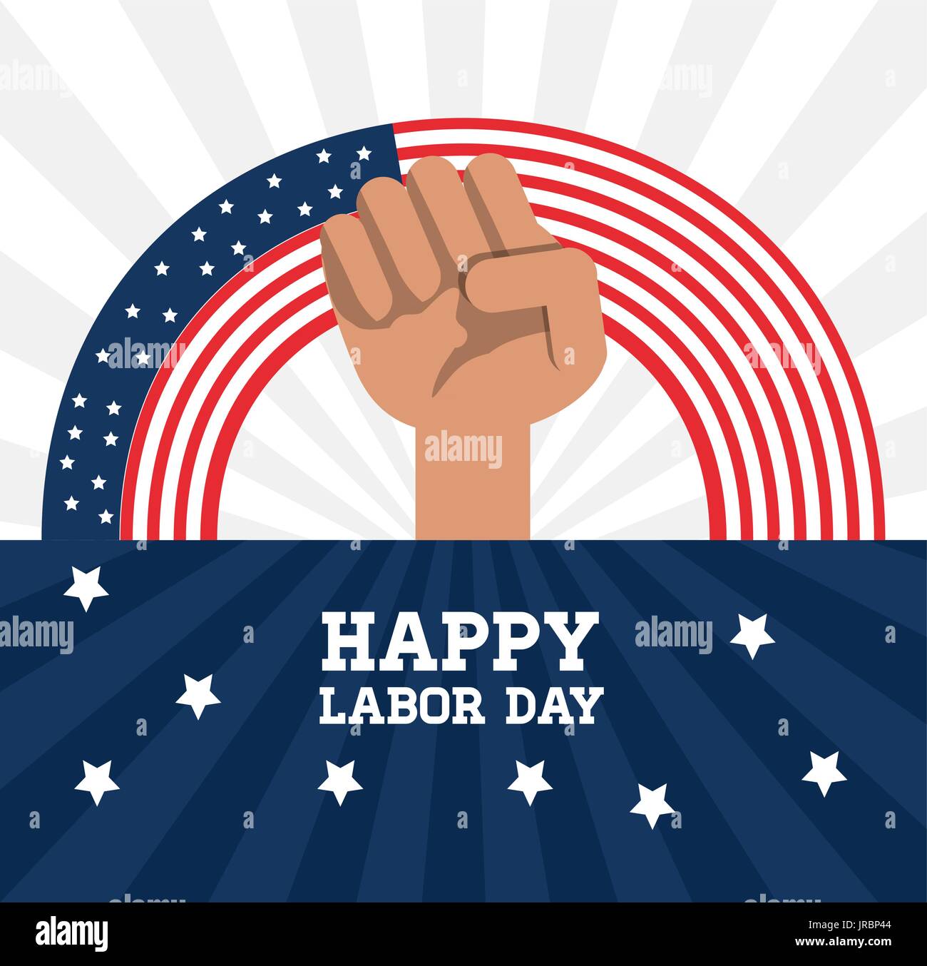 hand symbol to labor day celebration Stock Vector Image & Art - Alamy