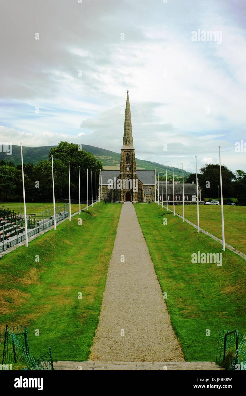 St Johns Church, St. Johns, Isle of Man Stock Photo - Alamy