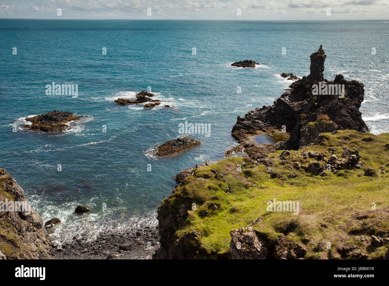 Arnarstapi Hellnar Hike View Stock Photo - Alamy