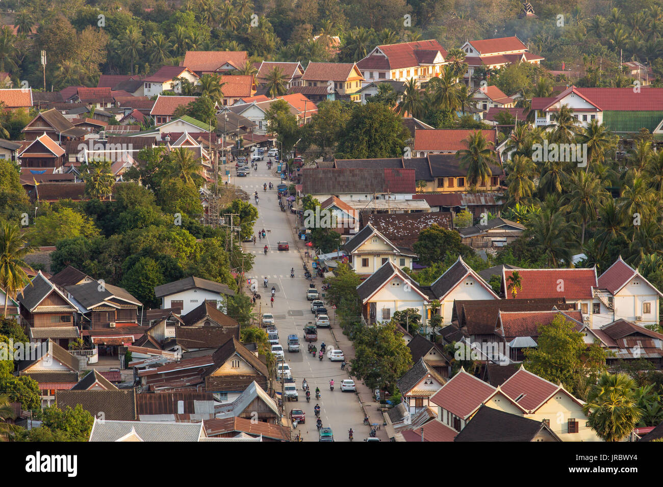 Phousi temple hi-res stock photography and images - Alamy