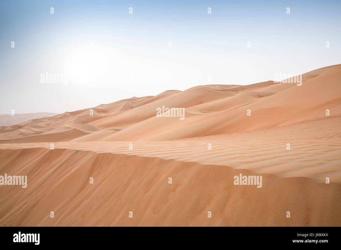 Rub al Khali Desert at the Empty Quarter, in Abu Dhabi, United Arab ...