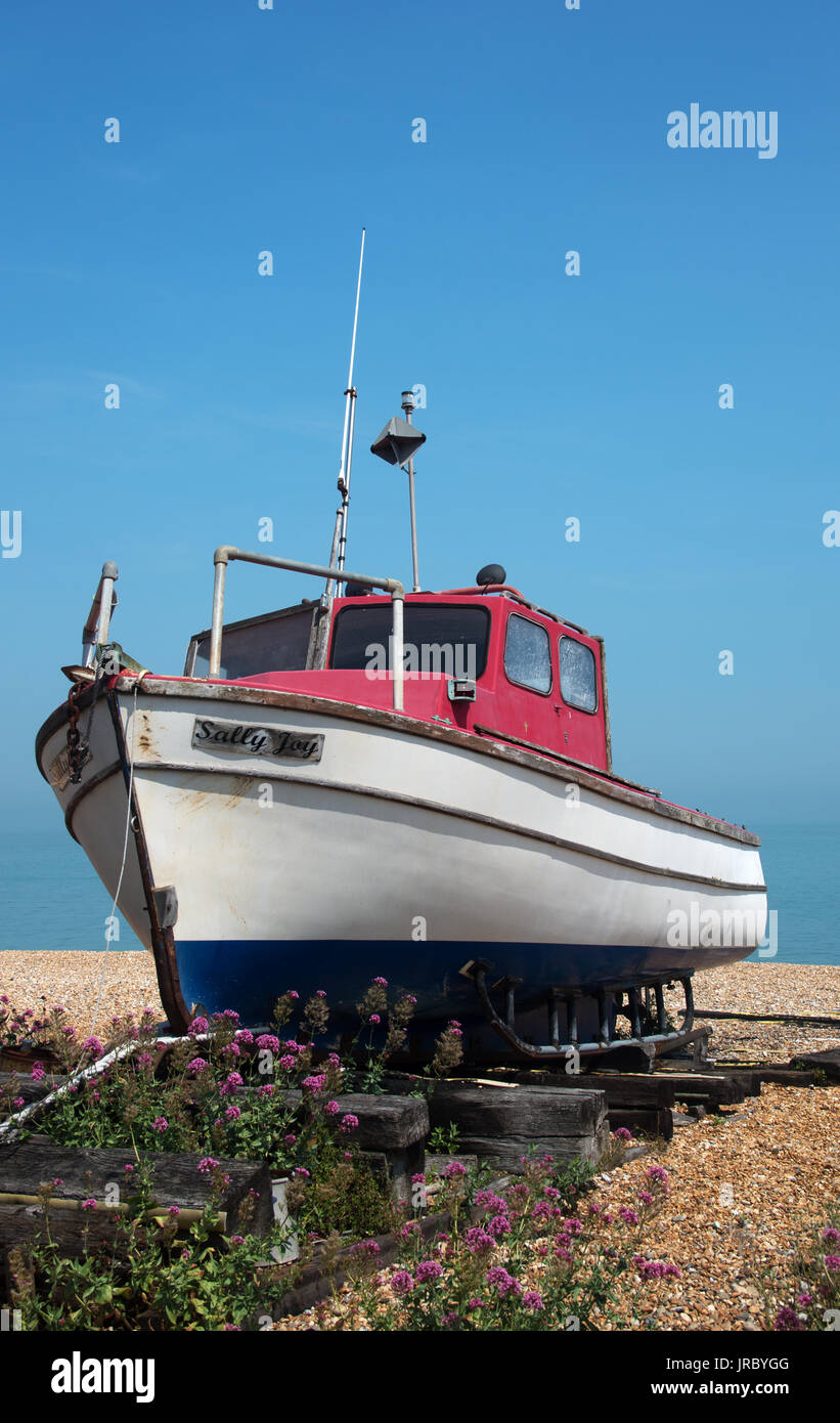 Deal, Fishing Boat Beach, Kent, England Stock Photo - Alamy