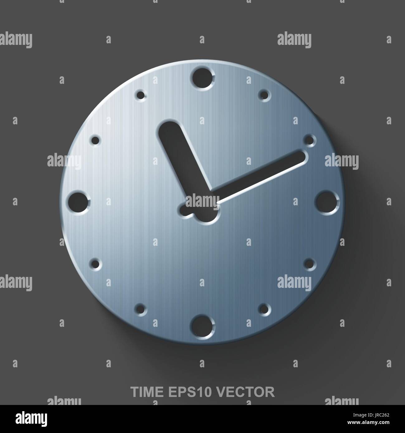 Iron clock Stock Vector Images - Alamy