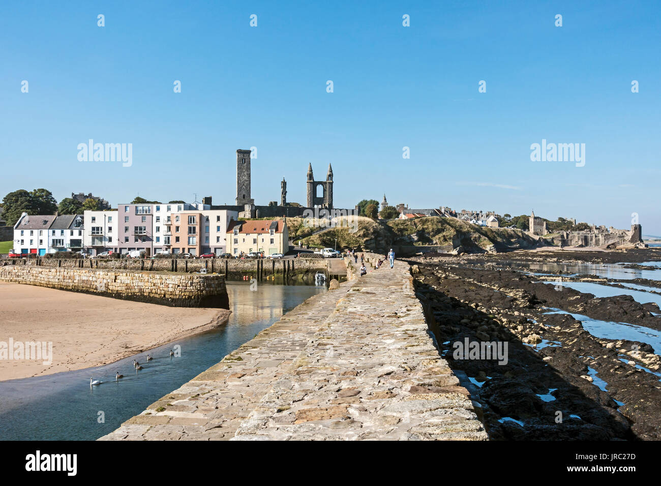 St andrews pier hi-res stock photography and images - Alamy