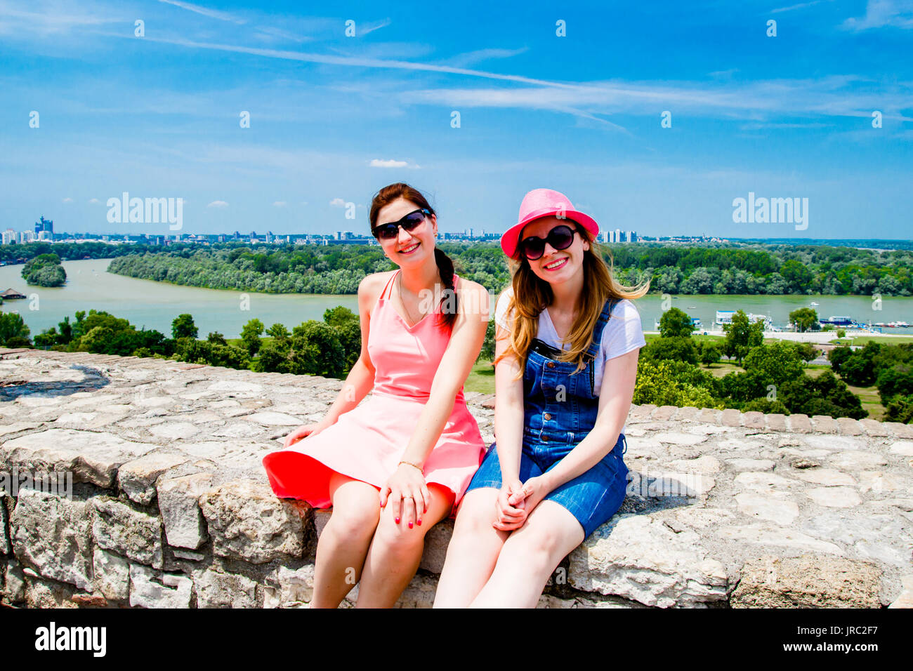 Belgrade Serbia Nice View from Old Castle Stock Photo - Alamy