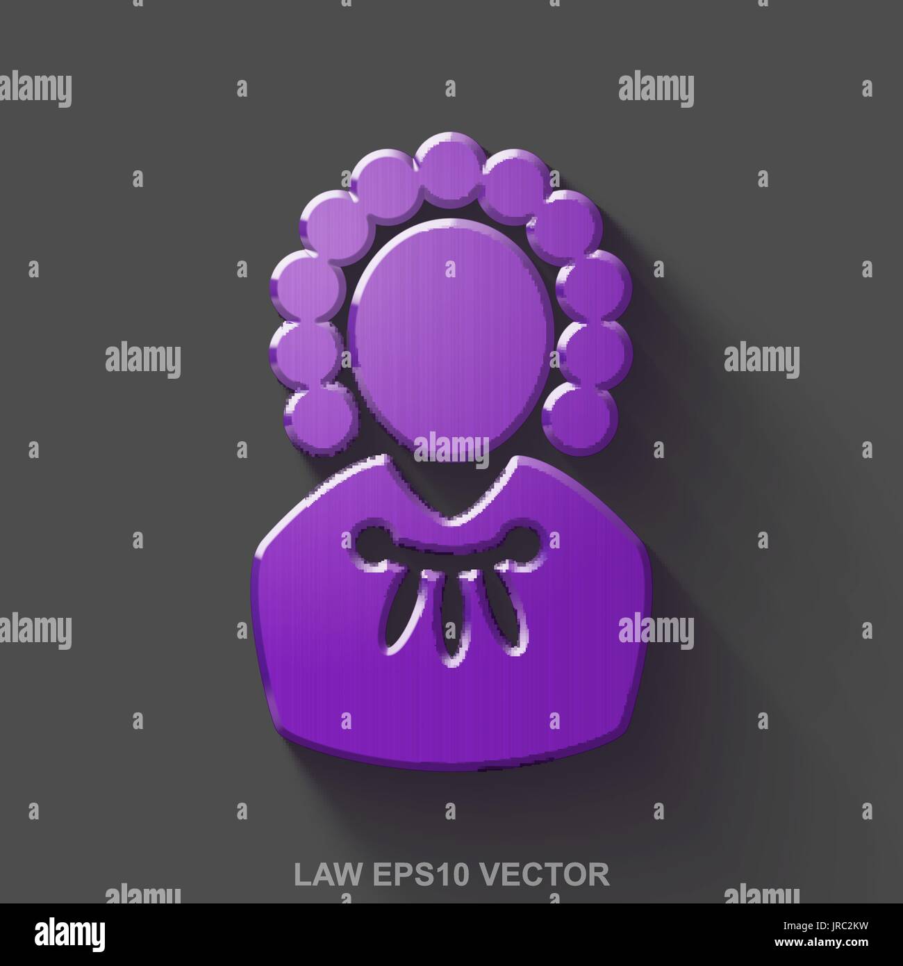 Purple metallic silhouette Stock Vector Images - Alamy