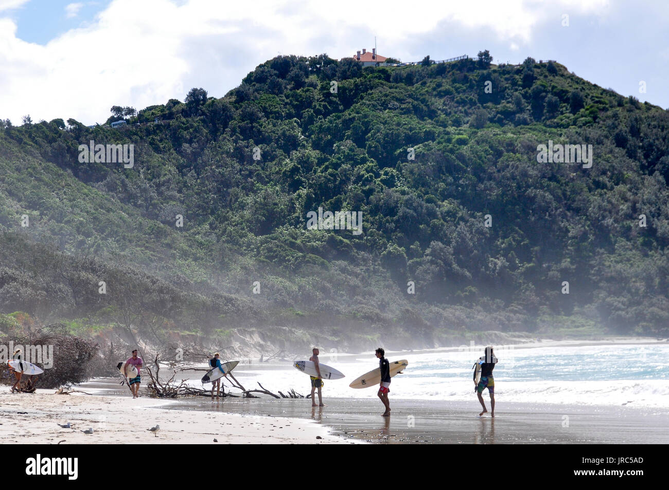 Surfers holding surfboards hi-res stock photography and images - Alamy