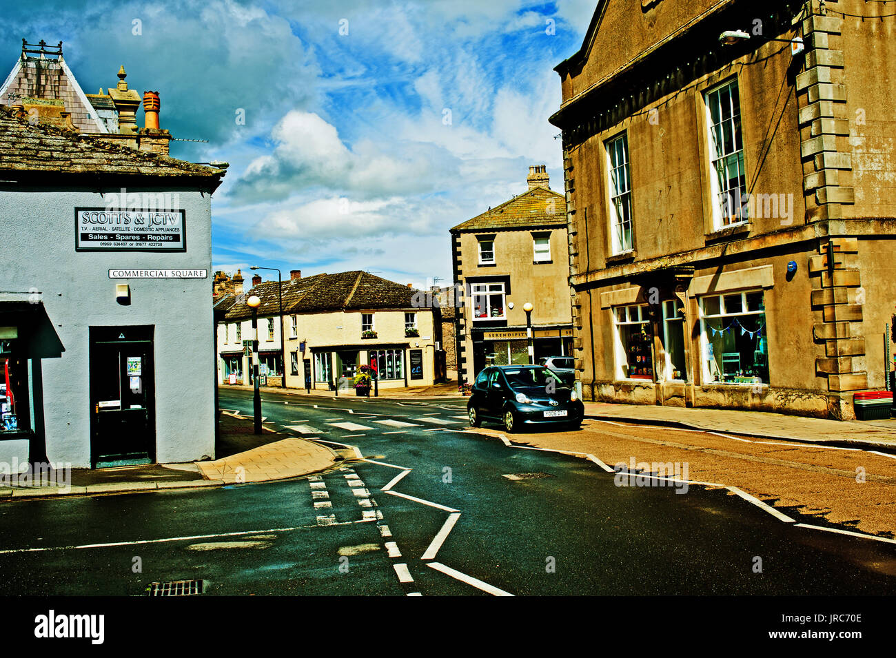 Leyburn yorkshire hi-res stock photography and images - Alamy