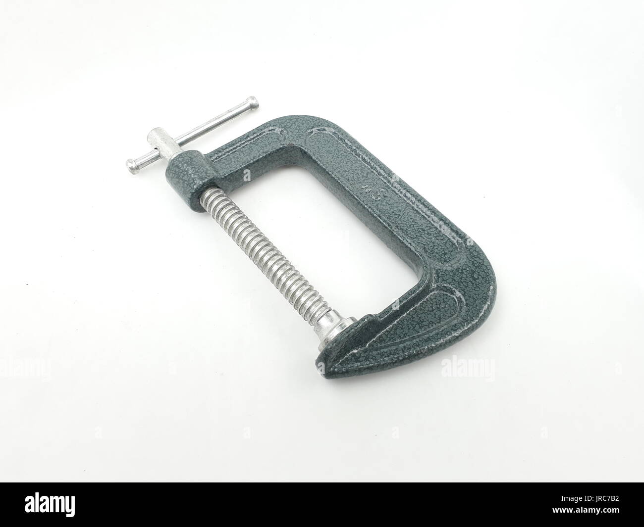 c clamp on isolated Stock Photo - Alamy