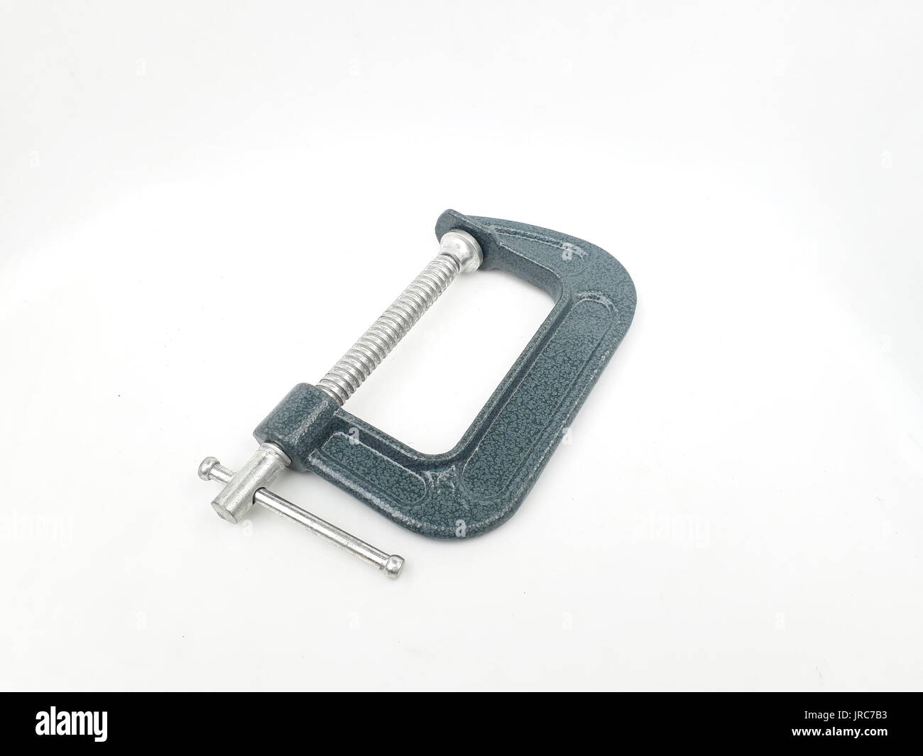 c clamp on isolated Stock Photo - Alamy