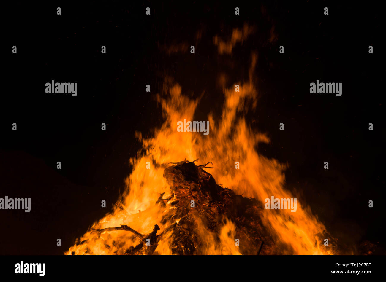 camfire flams closeup traveling cam fire. campfire render Stock Photo ...