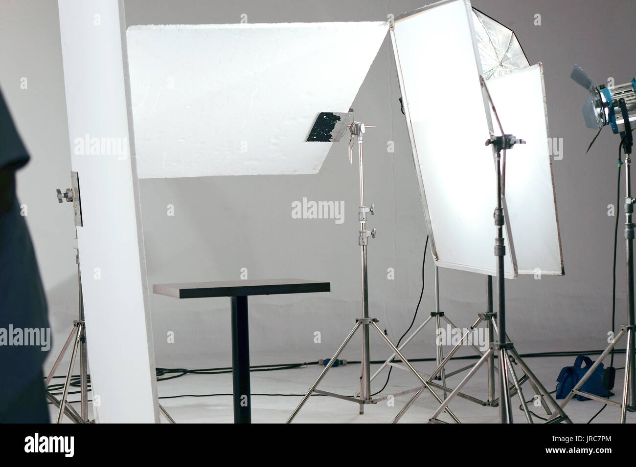 Studio lighting equipment Stock Photo - Alamy