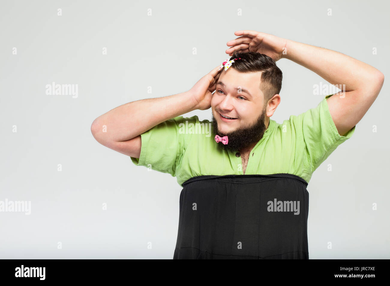 handsome fat boy Stock Photo - Alamy