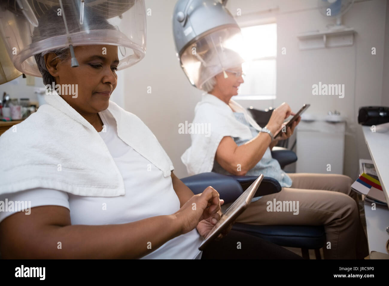 Hair done salon hi-res stock photography and images - Alamy