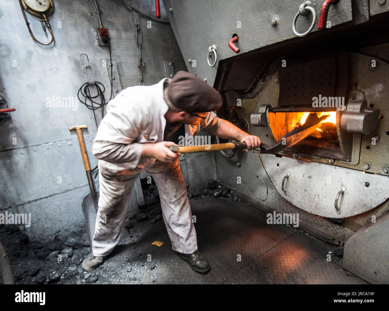 One of the last coal fired twin-screw steam tugs in the world was ...