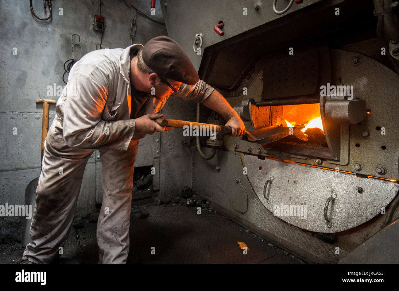 One of the last coal fired twin-screw steam tugs in the world was ...