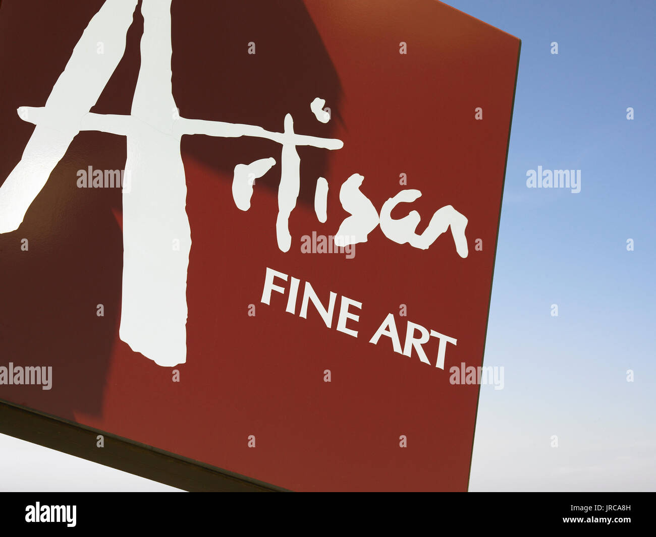 Artisan Fine Art sign Stock Photo - Alamy