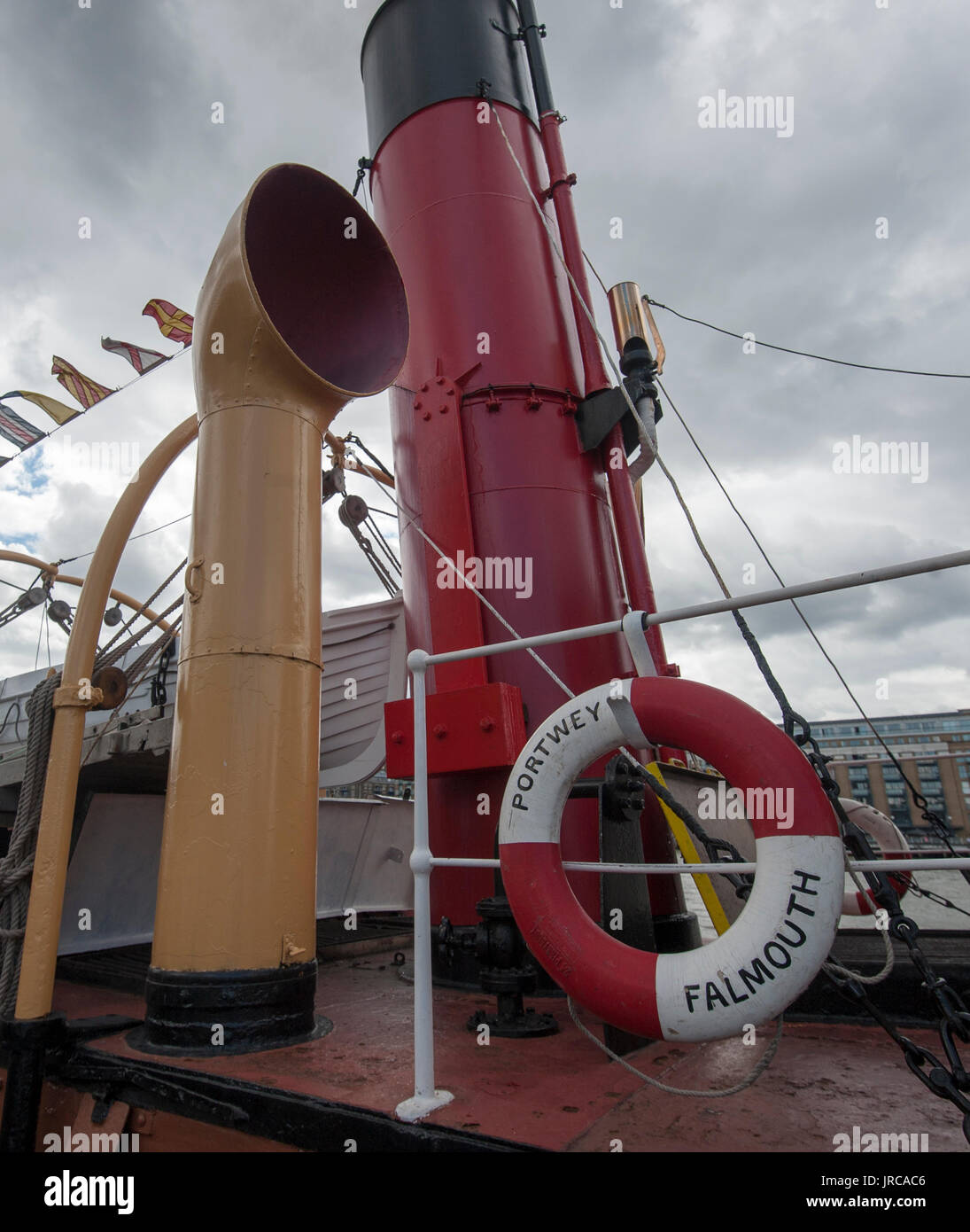 One of the last coal fired twin-screw steam tugs in the world was ...