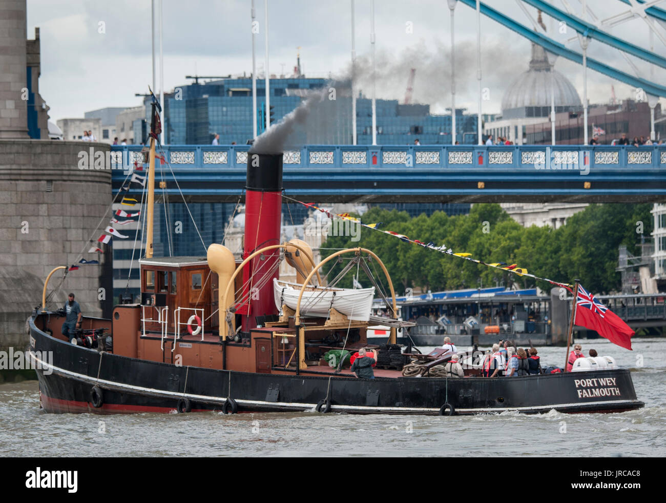 One of the last coal fired twin-screw steam tugs in the world was ...