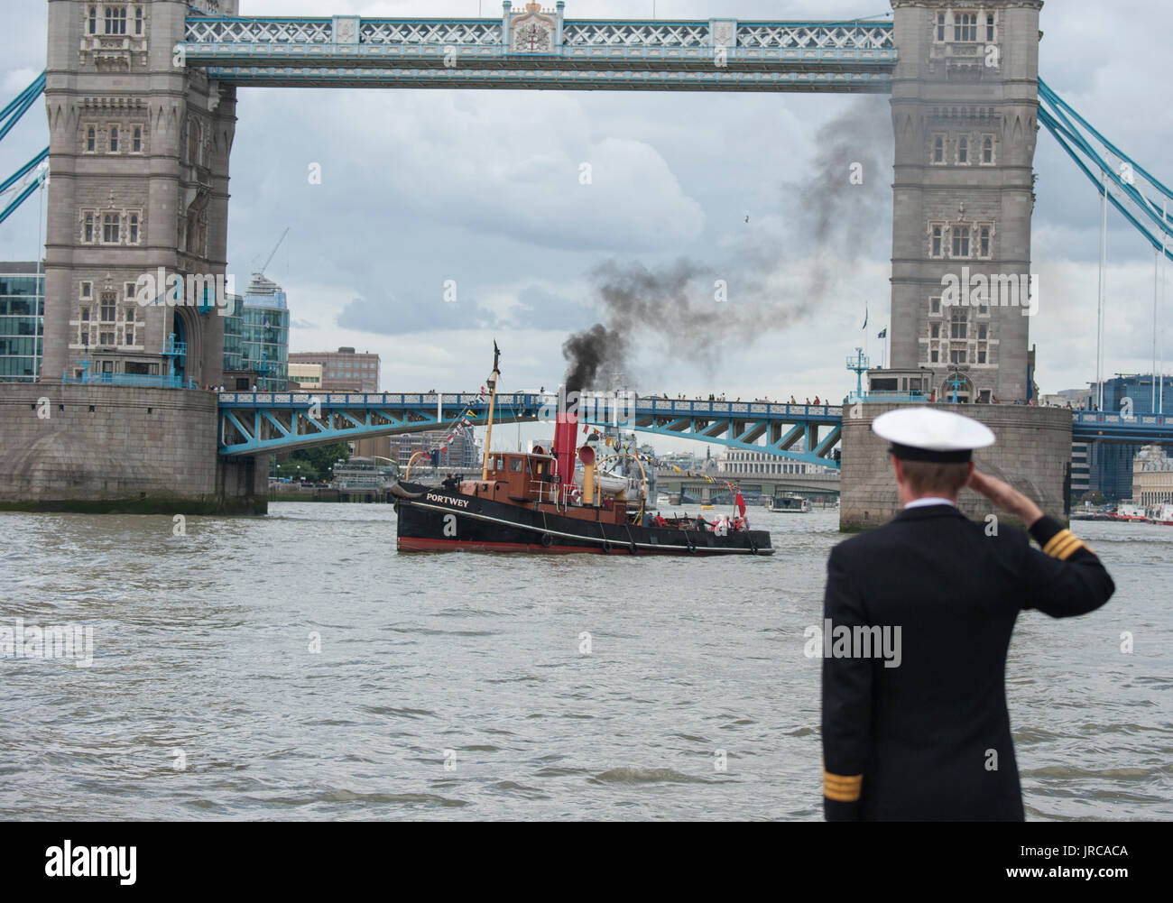 One of the last coal fired twin-screw steam tugs in the world was ...