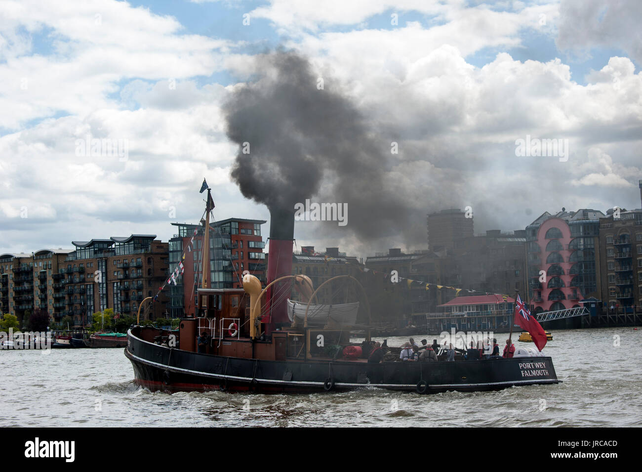 One of the last coal fired twin-screw steam tugs in the world was ...