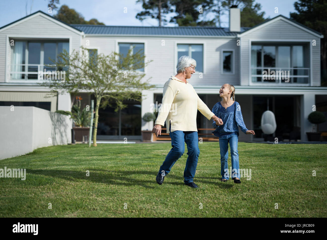 Grandmother dancing hi-res stock photography and images - Alamy
