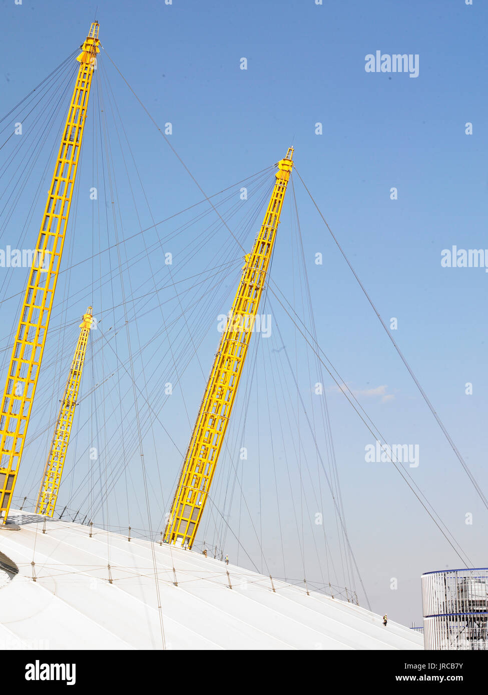 The Millennium Dome, O2 Building Stock Photo - Alamy