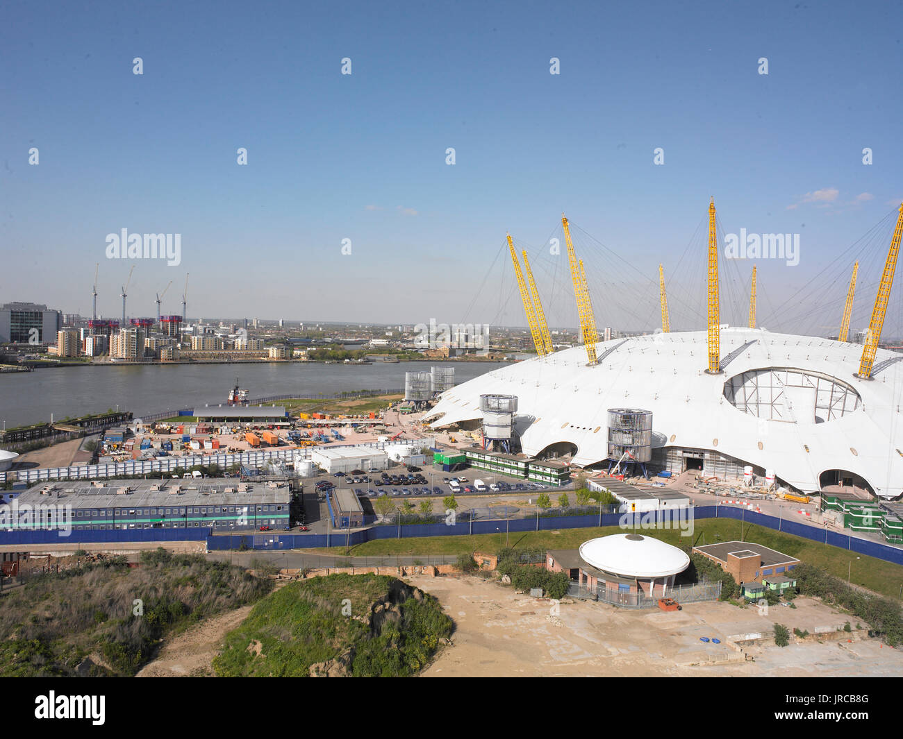 The Millennium Dome, O2 Building Stock Photo - Alamy