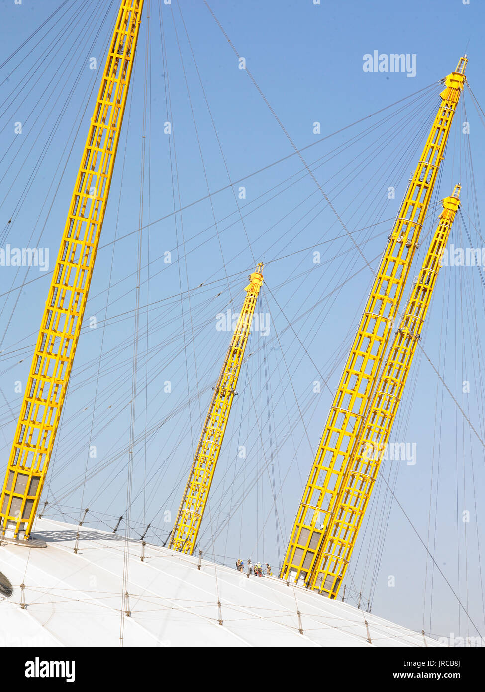 The Millennium Dome, O2 Building Stock Photo - Alamy