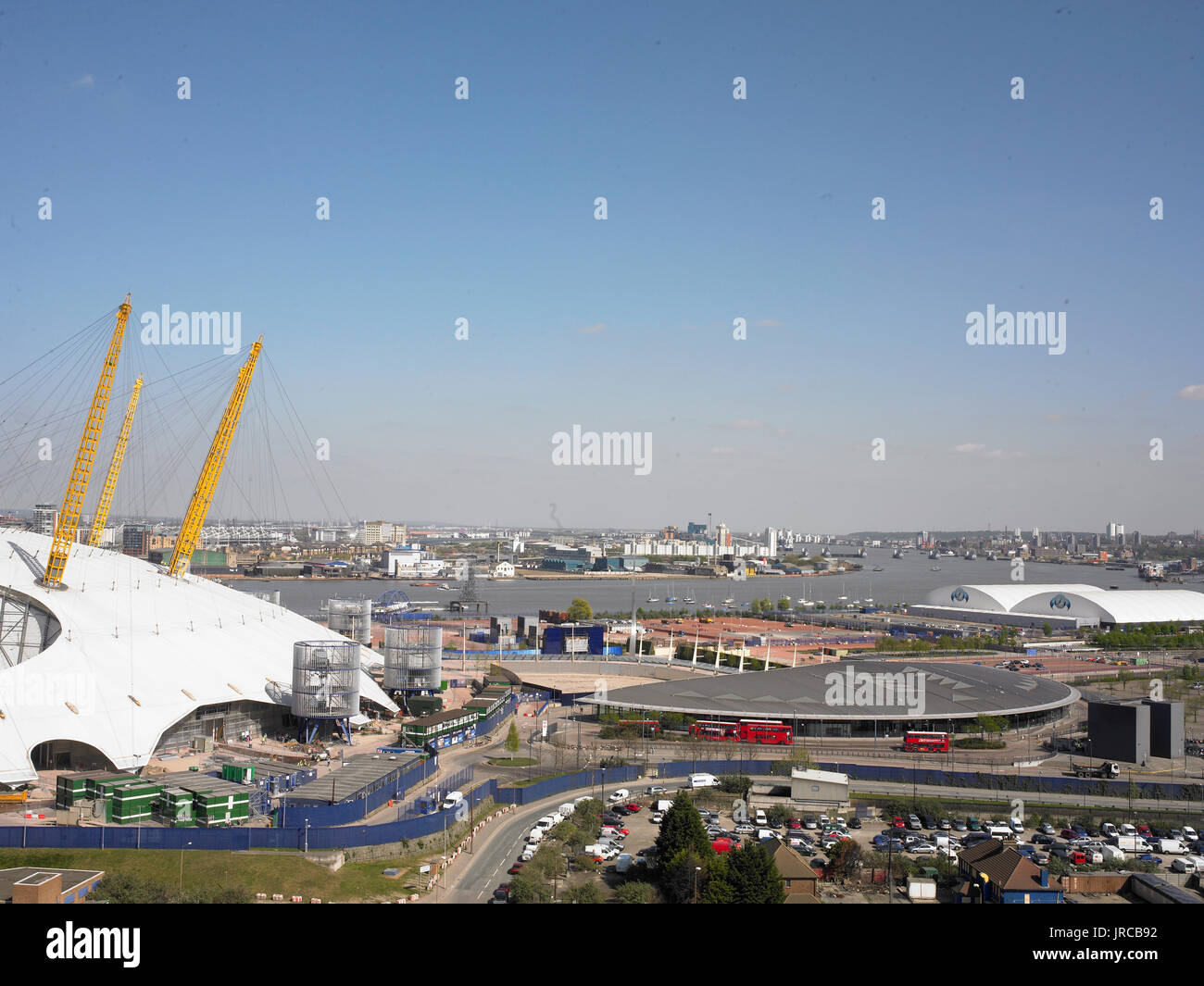 The Millennium Dome, O2 Building Stock Photo - Alamy