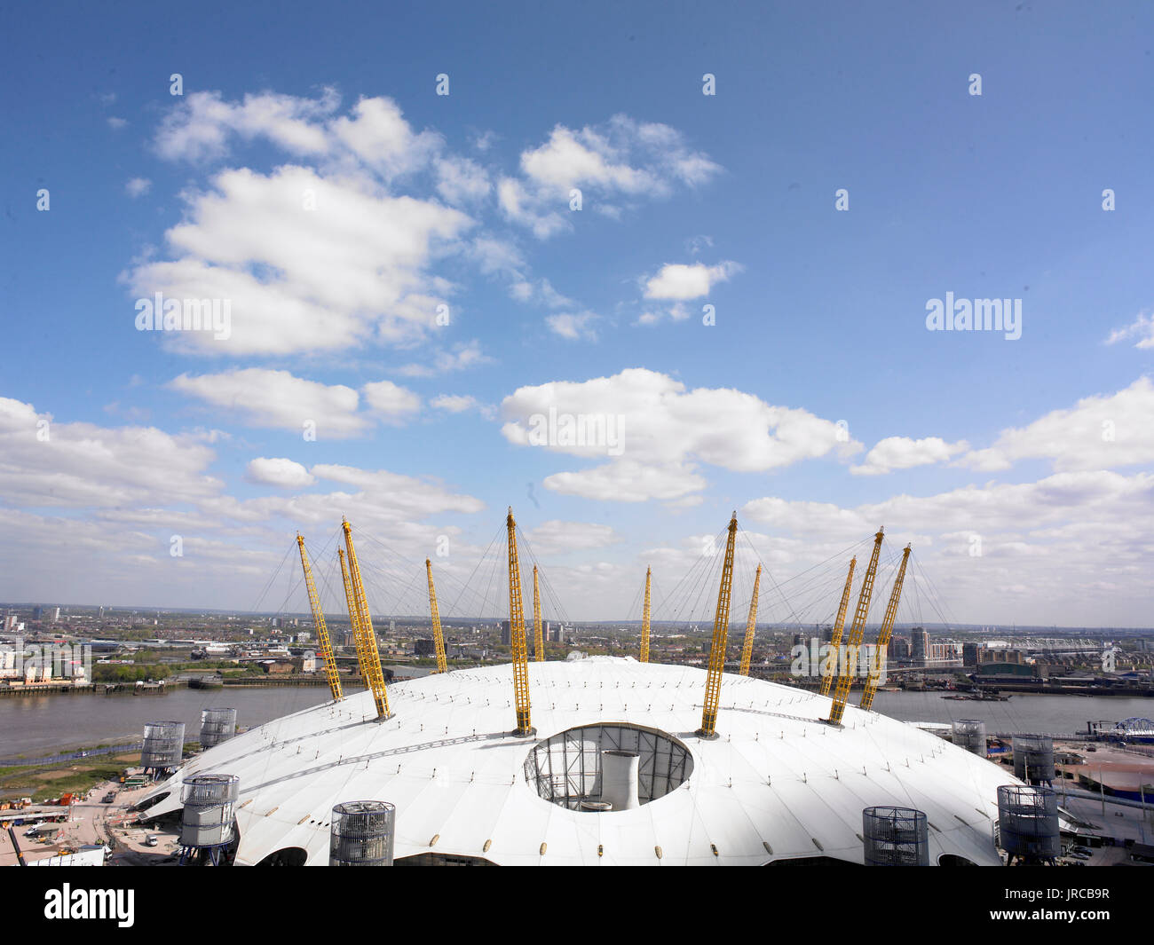 The Millennium Dome, O2 Building Stock Photo - Alamy