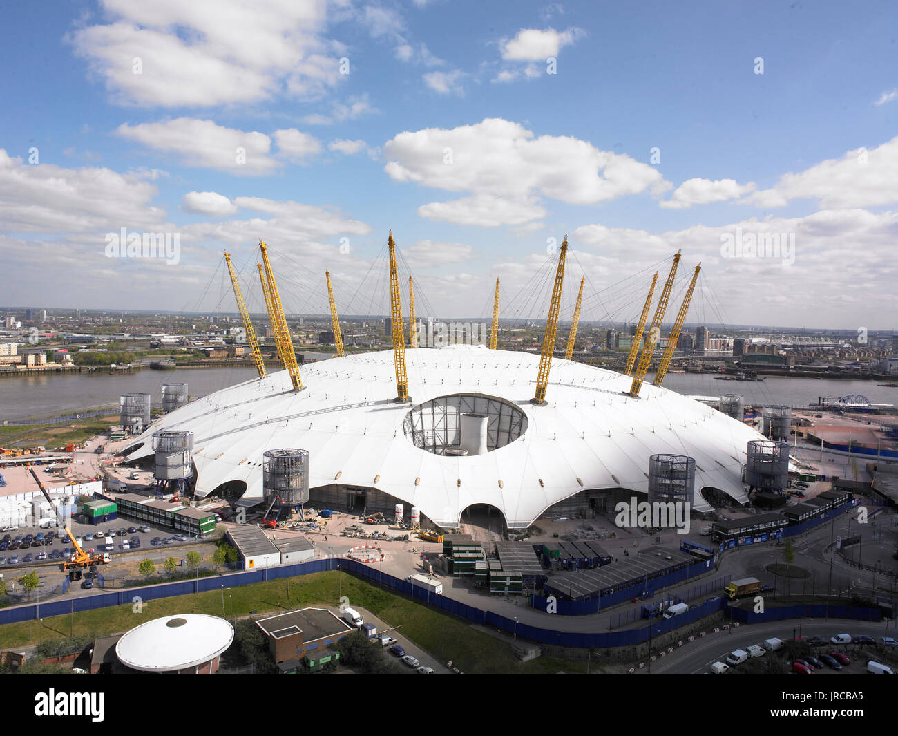 The Millennium Dome, O2 Building Stock Photo - Alamy