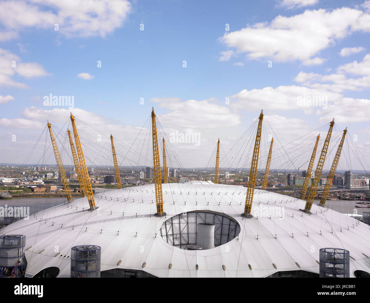 The Millennium Dome, O2 Building Stock Photo - Alamy
