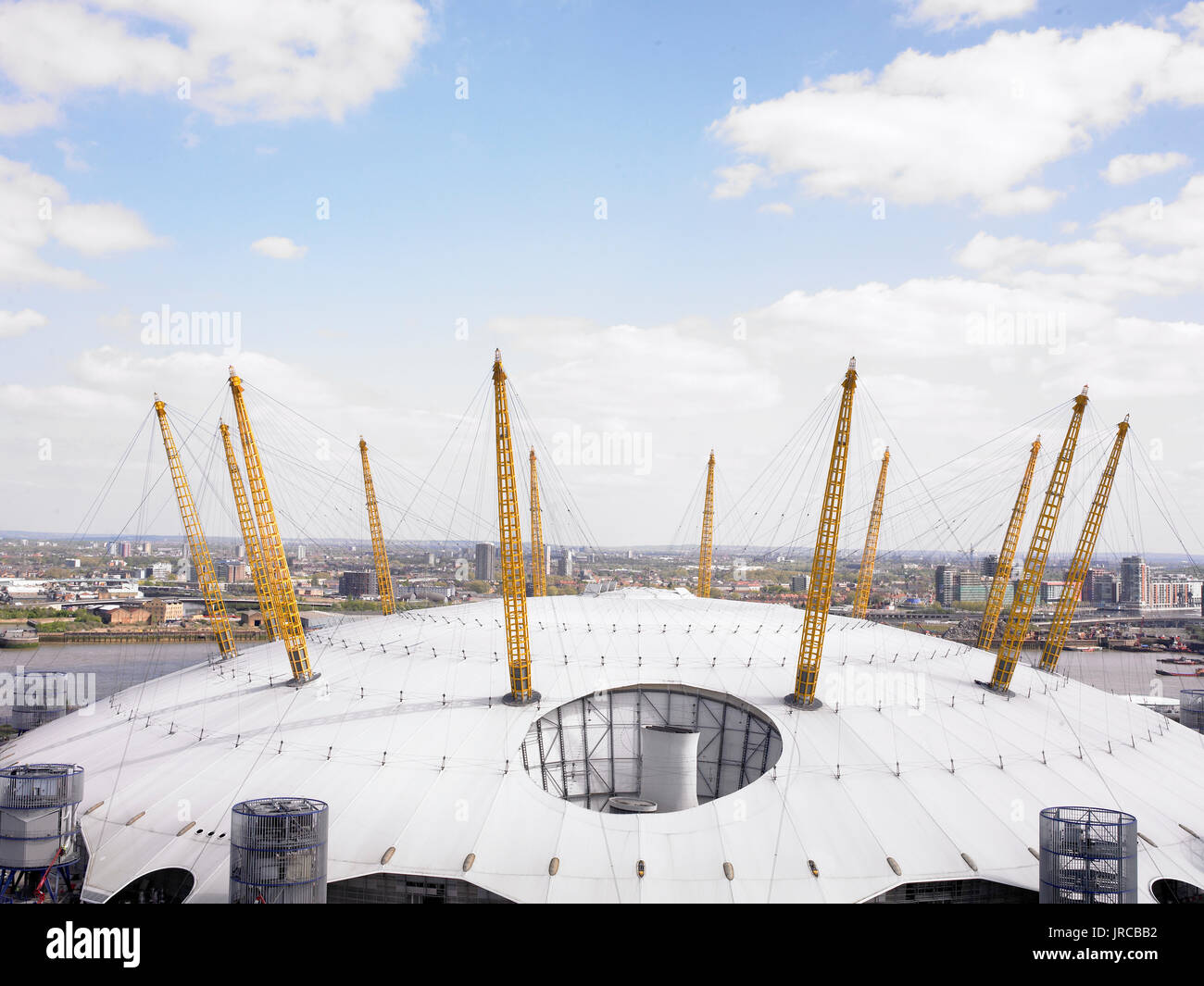 The Millennium Dome, O2 Building Stock Photo - Alamy