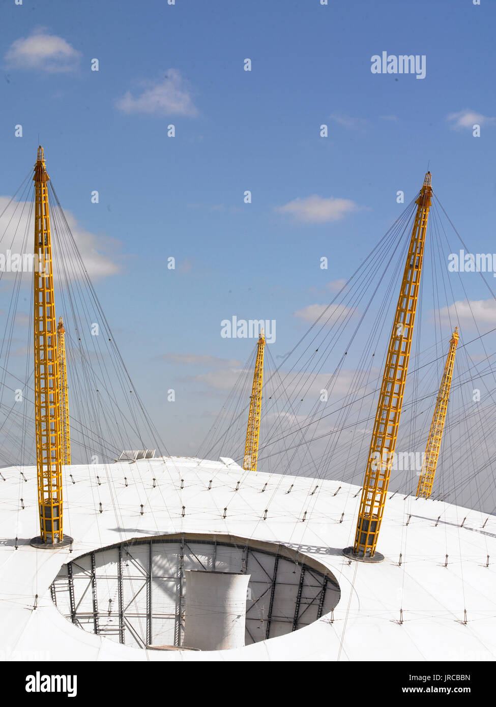 The Millennium Dome, O2 Building Stock Photo - Alamy