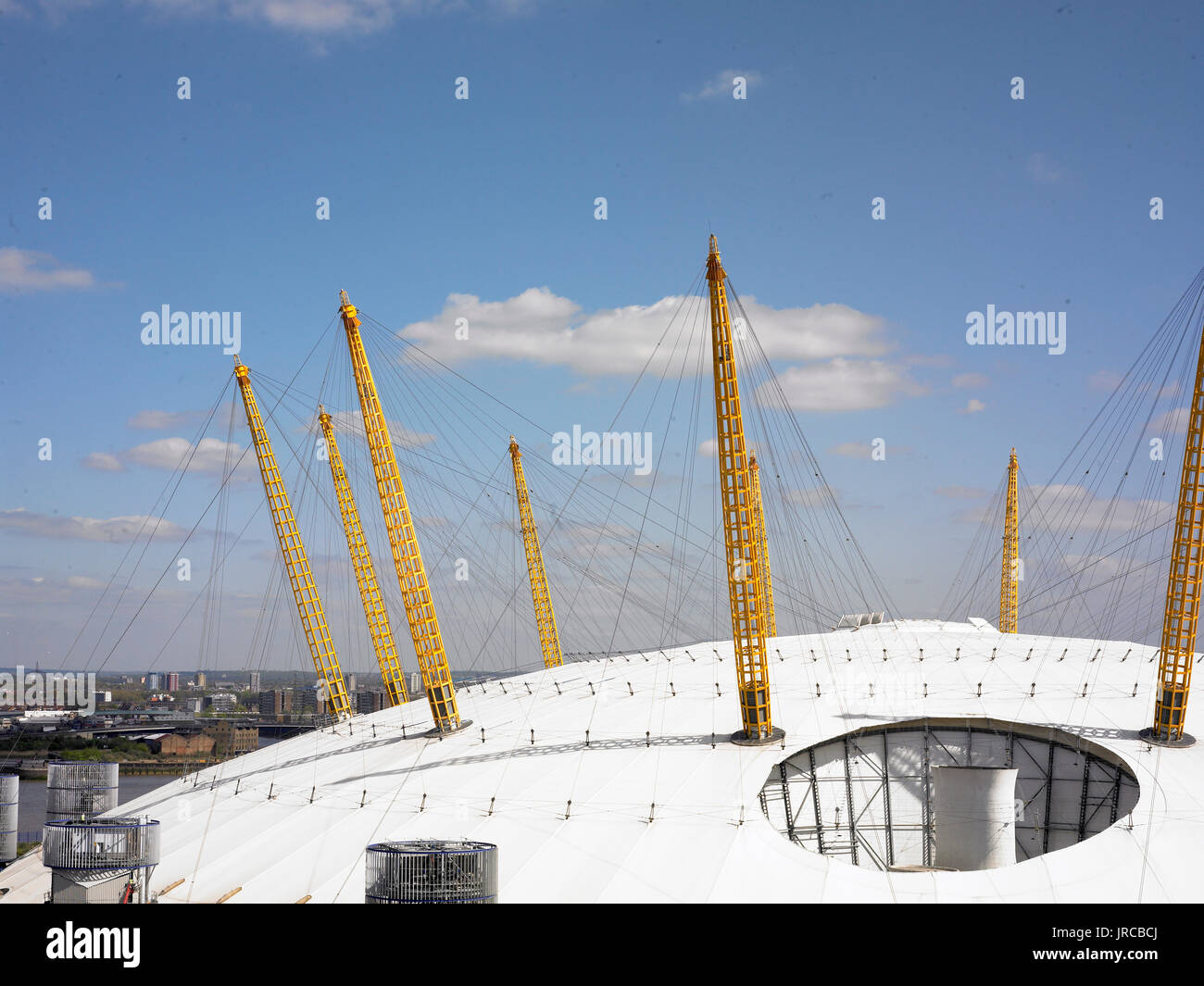 The Millennium Dome, O2 Building Stock Photo - Alamy