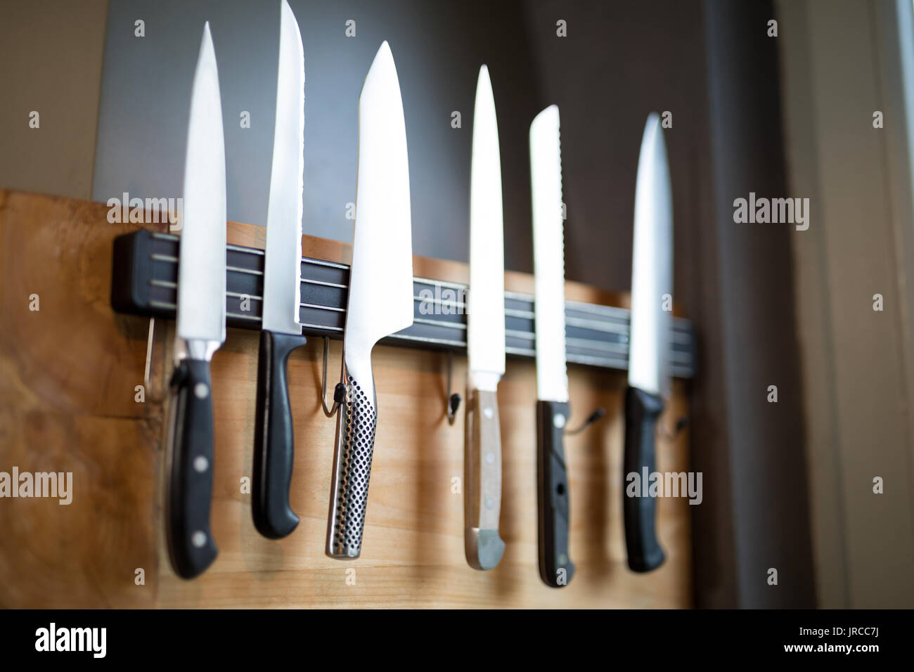 Hanging knives hi-res stock photography and images - Alamy