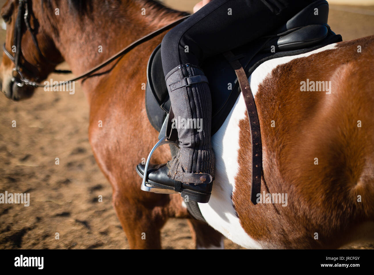Boy riding hobby horse hi-res stock photography and images - Alamy