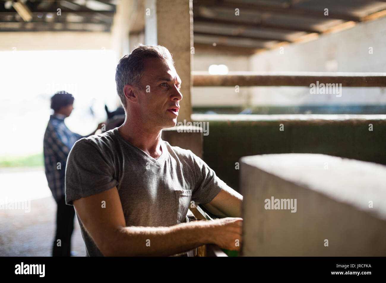 Stable working hi-res stock photography and images - Alamy