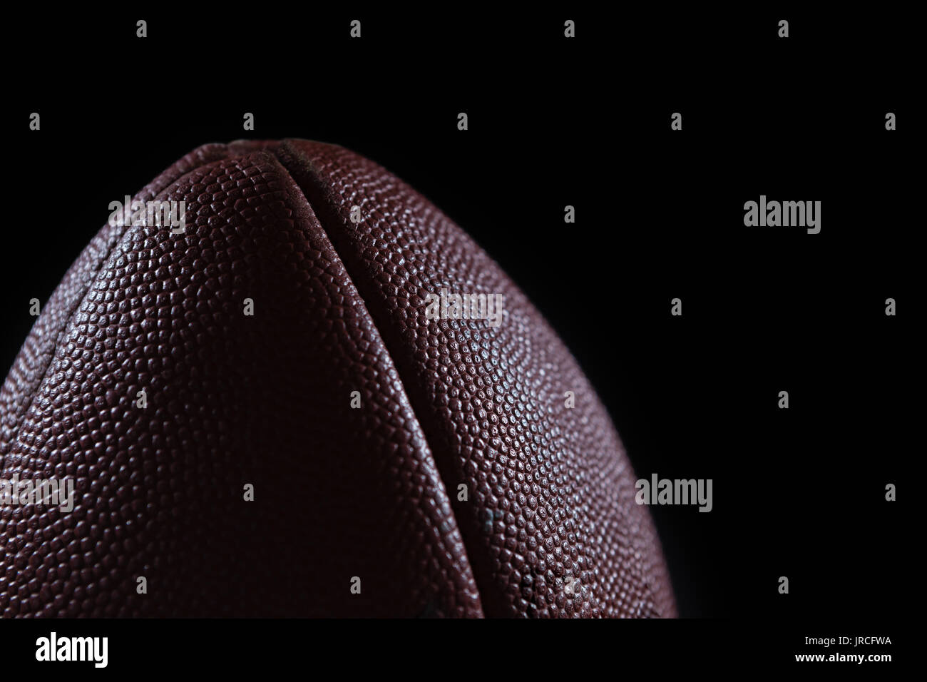 Football black background hi-res stock photography and images - Alamy