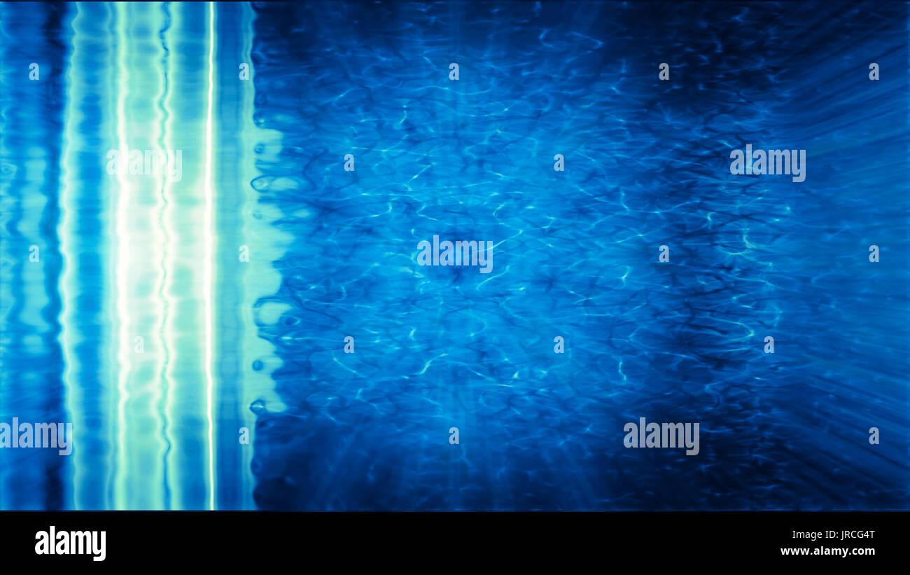 Abstract, futuristic technology screen with blue pixelation Stock Photo ...