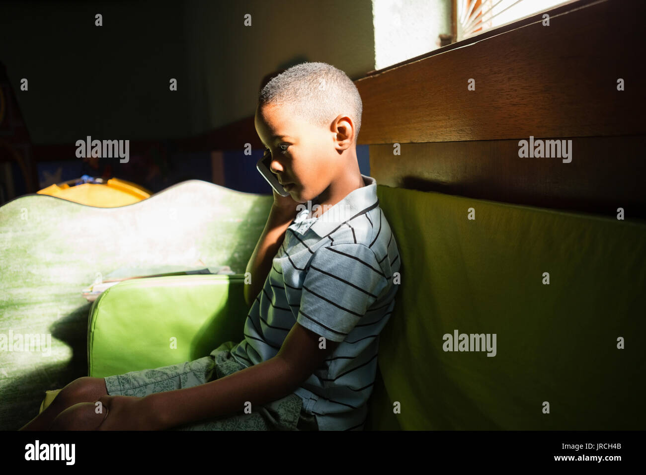 Boy talking hi-res stock photography and images - Alamy