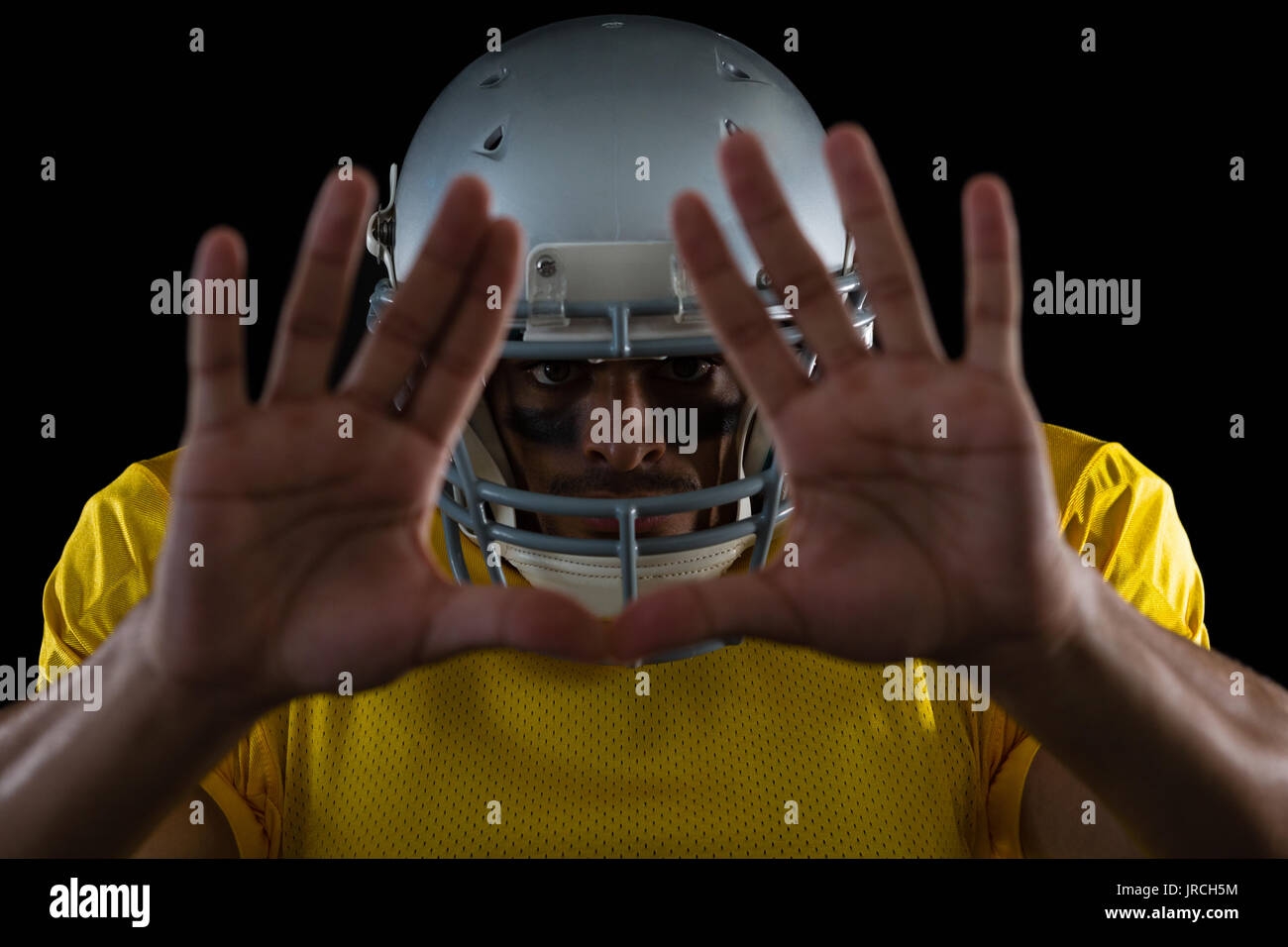 Football hand signals hi-res stock photography and images - Alamy