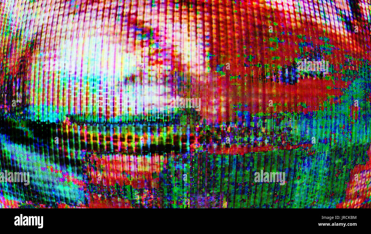 Futuristic technology screen with digital pixelation abstraction Stock ...